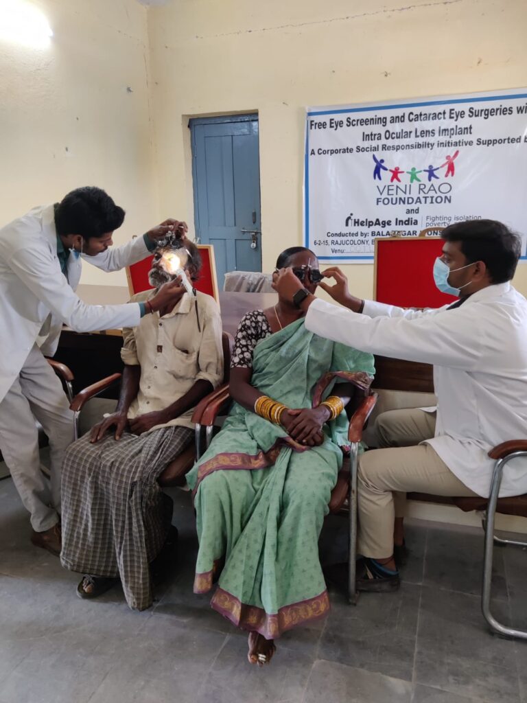 Free Eye Screening Camp for Senior Citizens
